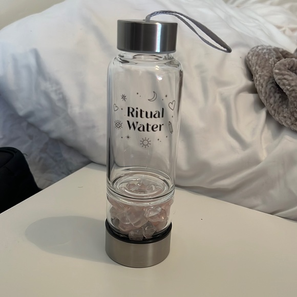 Kitchen | Goddess Provisions Glass Ritual Water Bottle | Poshmark